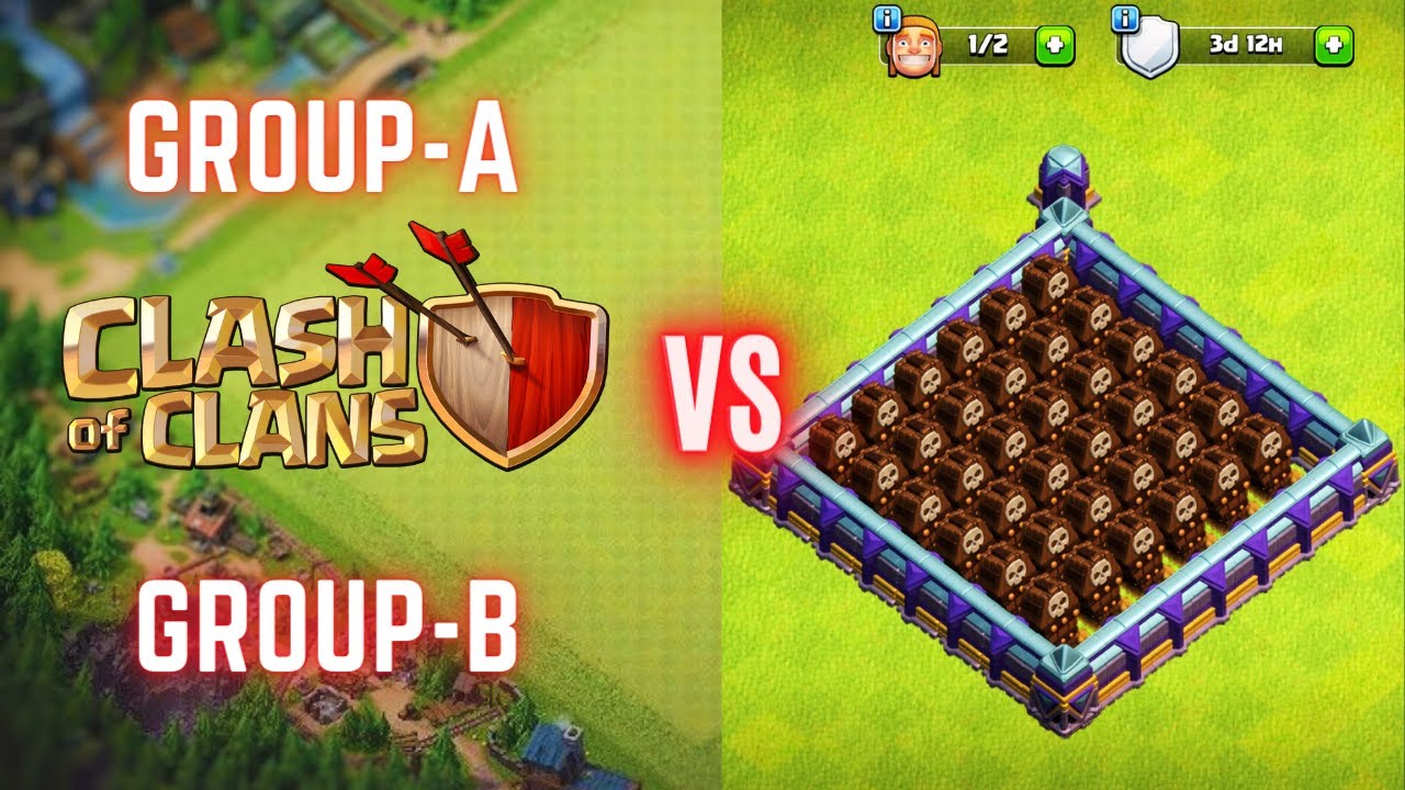 Clash of Clans Two Groups Funny War | @StressBuster-eq1su - YouTube