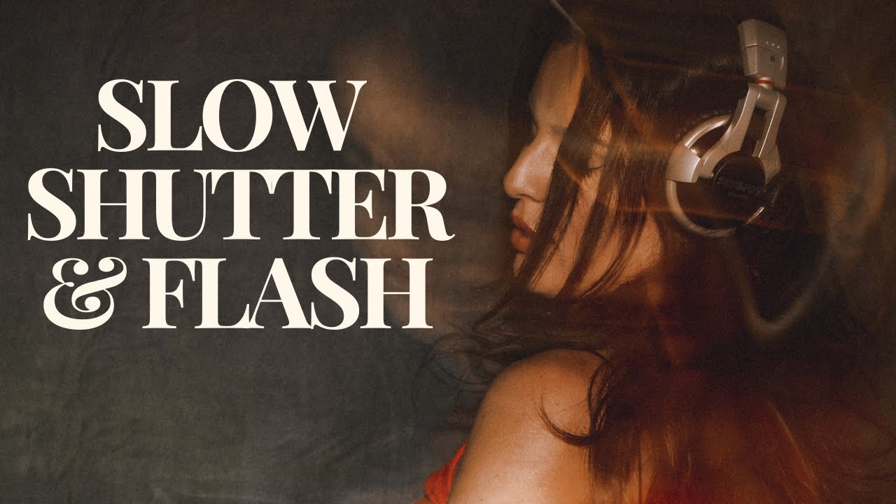 How I Used Slow Shutter + Flash for Creative Self Portraits - YouTube
