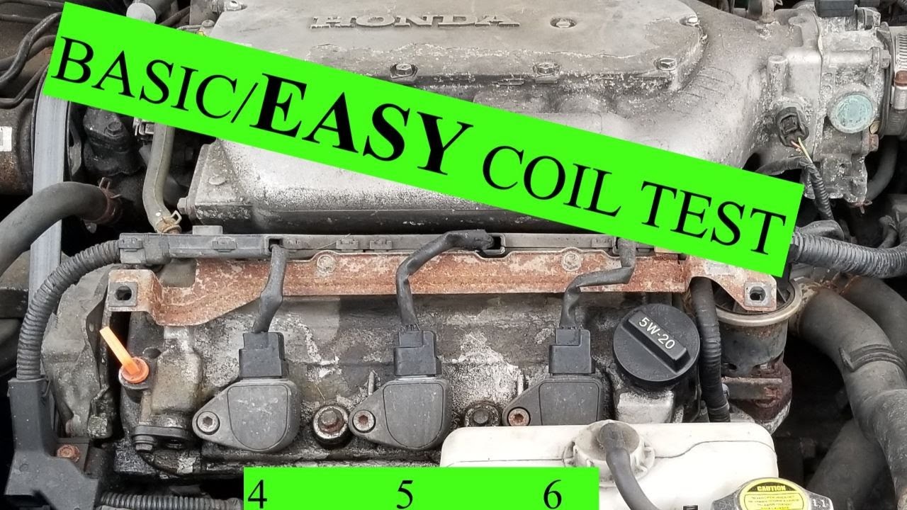 Coil pack test for any engine with Coil On Plug ignition - YouTube