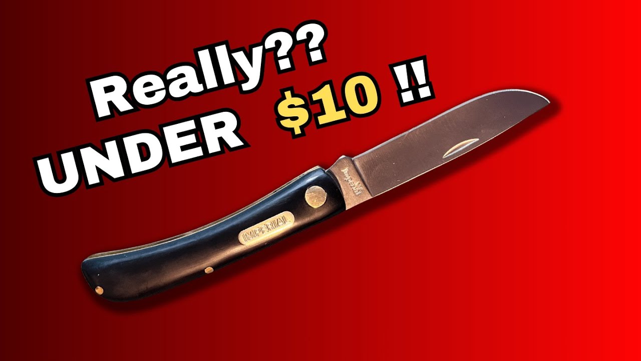 BEST VALUE pocket knife for you!! #edc #sodbuster #imperial - YouTube