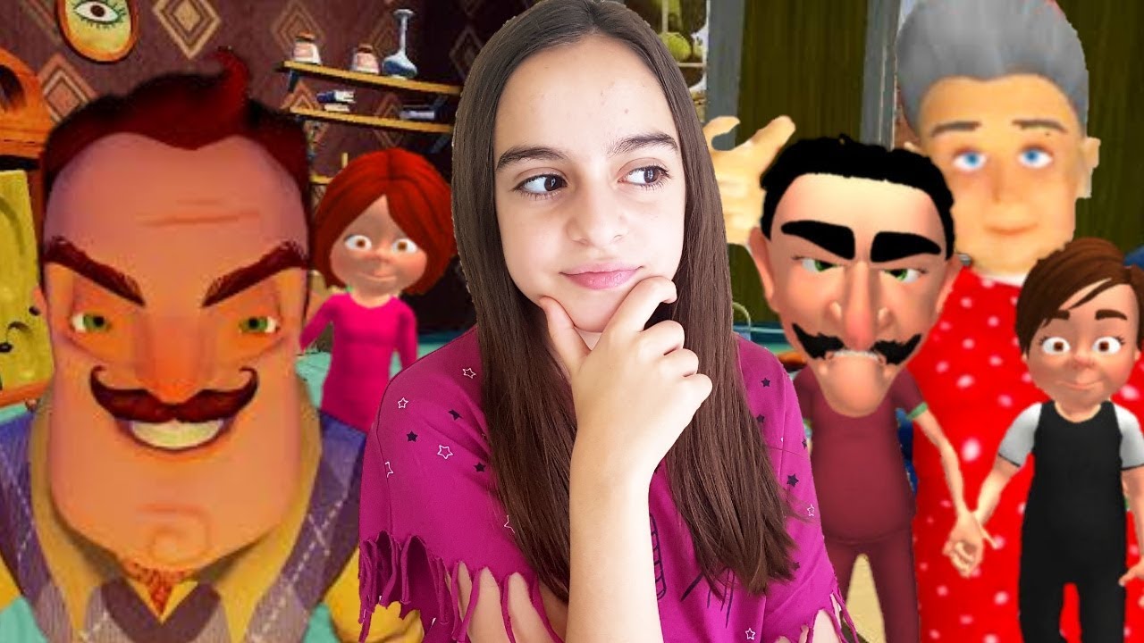 KOMŞUMUN AİLESİNİN GİZEMLERİ !! - Hello Neighbor/Neighbor Family Secret ...