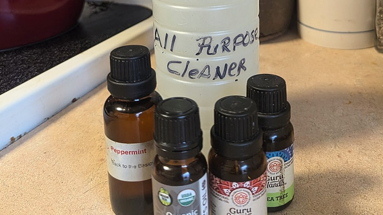 Homemade All Purpose Cleaner - YouTube
