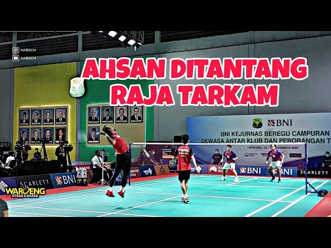 Mohammad Ahsan Bertarung di Final Mempertaruhkan Nama Klub vs Ade Bagus / Sabar. Nice Camera Angle