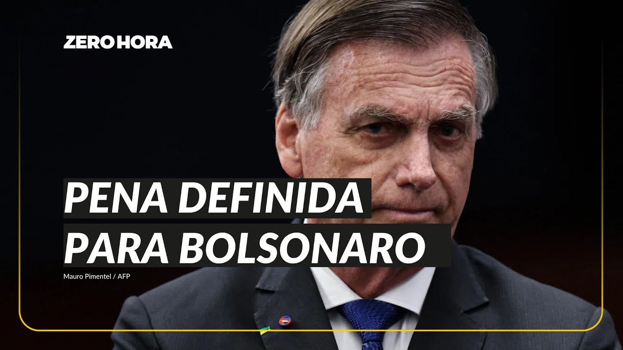 BOLSONARO CONDENADO: veja o momento em que ministros do STF definem a pena | Zero Hora - YouTube