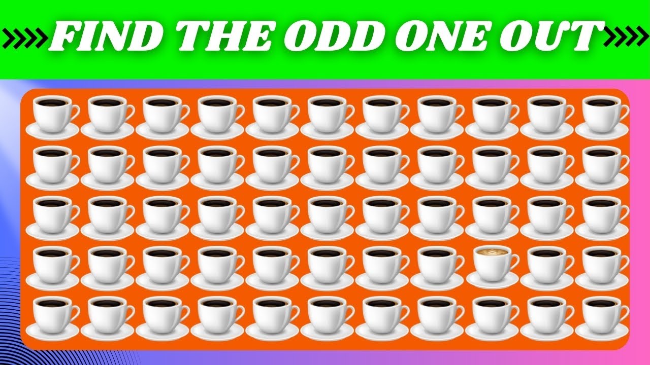 Find the ODD One Out | Food Challenge Edition | Food Detective ...