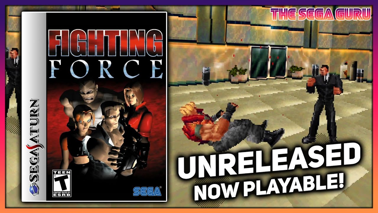 Fighting Force Sega Saturn Unreleased Playable Demo - YouTube