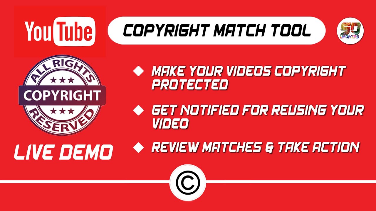How to Make YouTube Video Copyright Protected | Copyright Match Tool ...