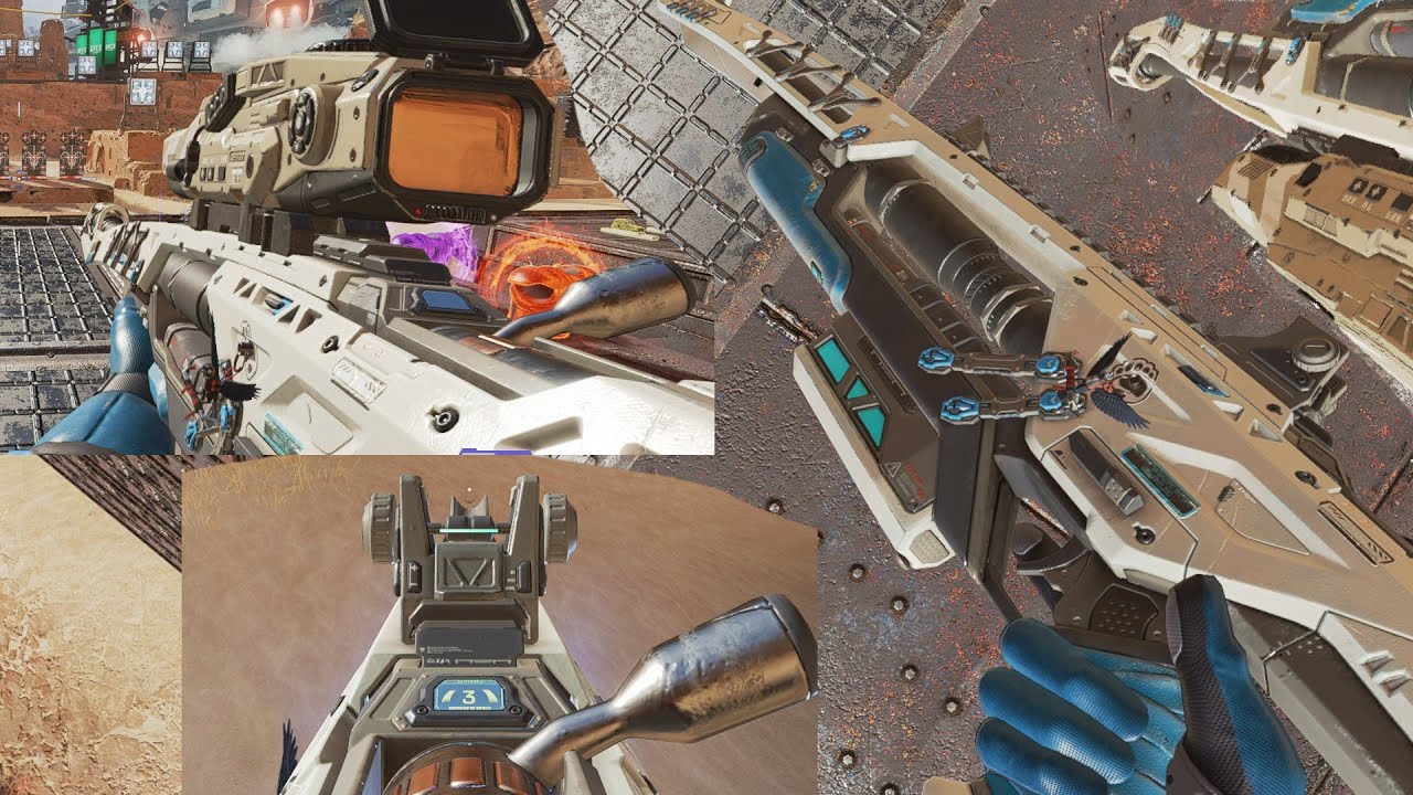 Apex Legends - Sentinel Frozen Patrol 1st Person Preview (Vantage ...