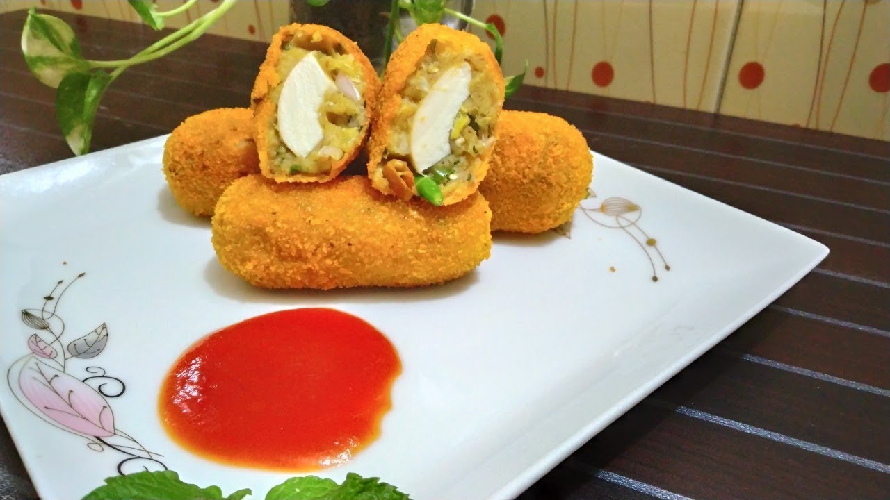 মজাদার ডিম চপ ।। Egg Chop Recipe।। Egg cutlet।। Dim Chop Recipe ...