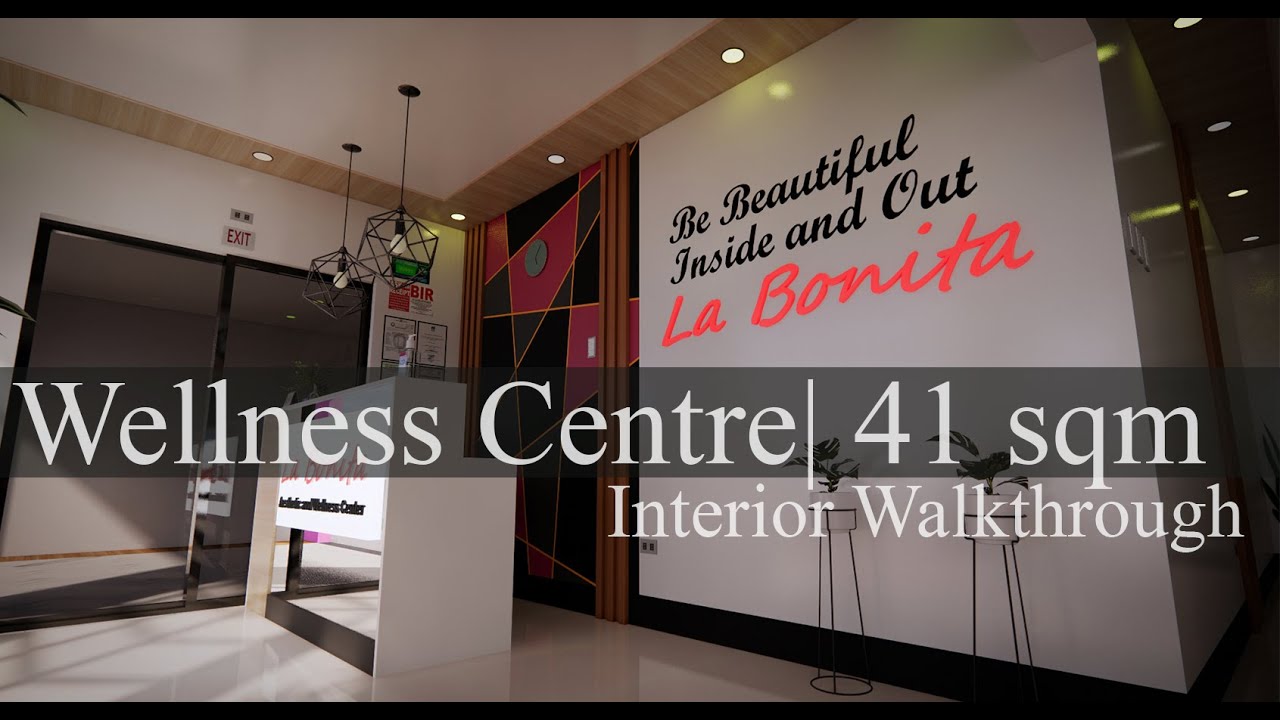 Spa Wellness Interior Design | Full Walkthrough Video - YouTube