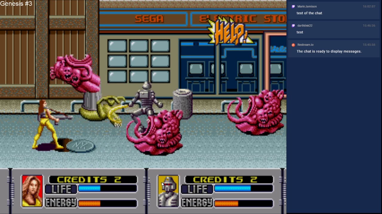 Sega Genesis Classics #3/58: Alien Storm - YouTube