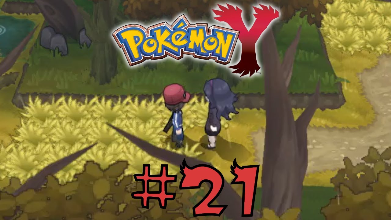 Pokemon Y Walkthrough Part 21 - A Spooky Swamp - YouTube