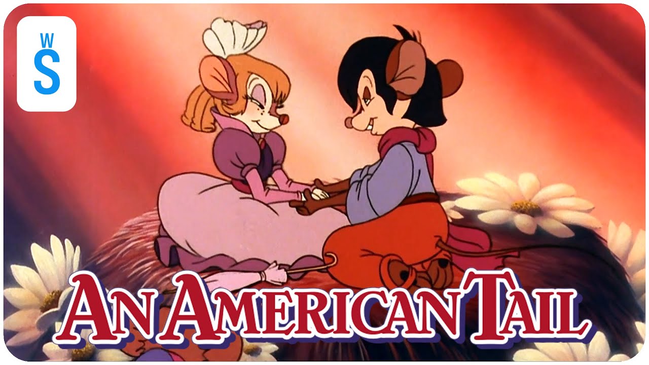 An American Tail (1986) | Scene: Fievel escapes with Italian mouse Tony ...