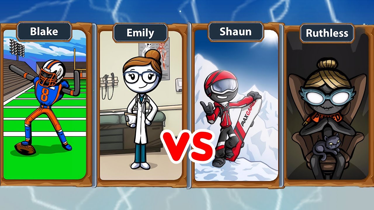 Blake, Emily Vs Shaun and Ruthless Insane Mode_Stick War Legacy - YouTube