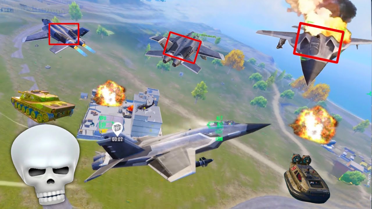 💀Insane Jet Battle Here🤯 | Jet vs Jet war💥 | PUBG Mobile - YouTube