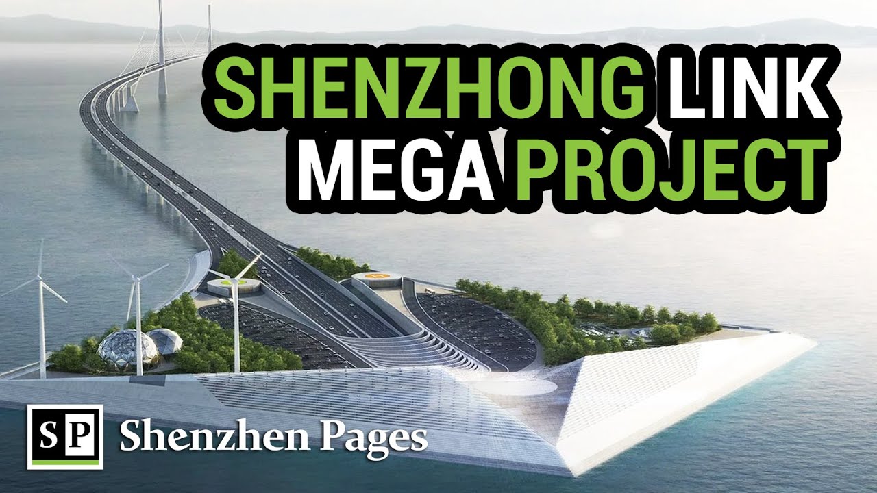 China Projects: Amazing Shenzhong Link Sea-Crossing Channel between ...