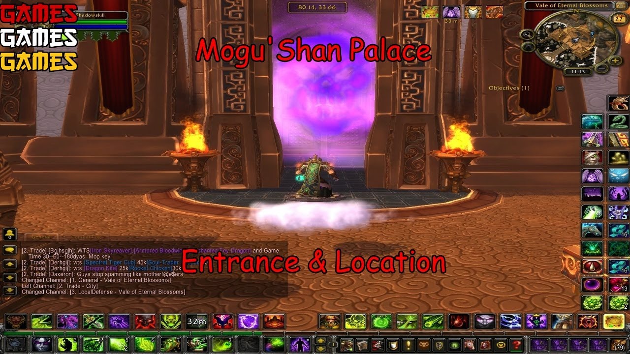 Mogu'shan Palace Entrance & Location World of Warcraft Mists of ...