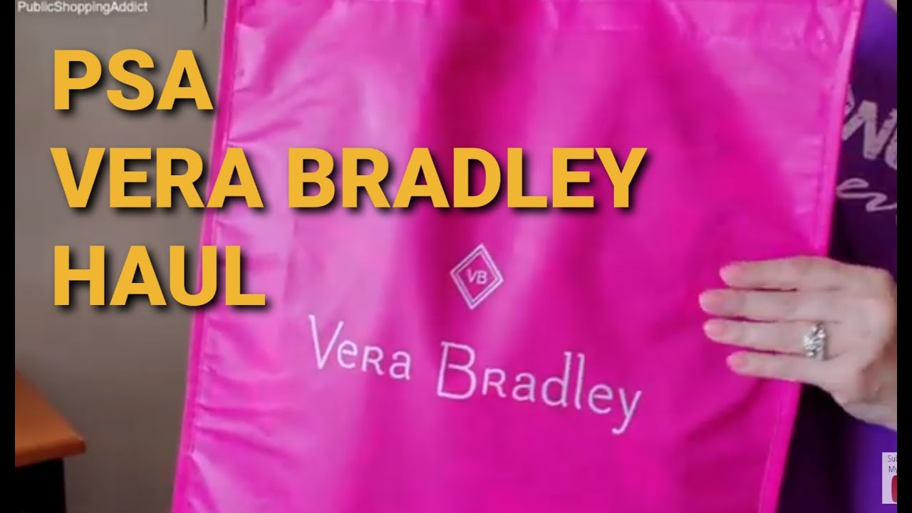 Vera Bradley | Factory Outlet Haul | ft. Large Glenna - YouTube