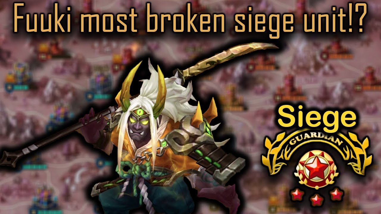 Fuuki Most Broken Siege Unit!? - Summoners War - YouTube