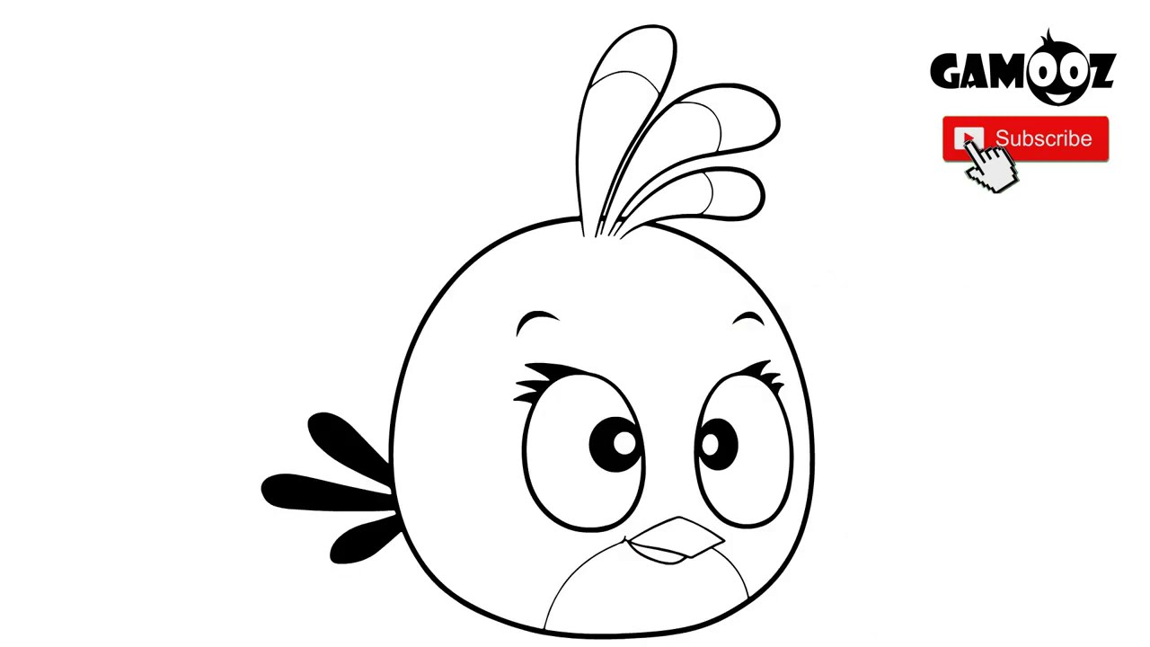 How to Draw ANGRY BIRDS Step by Step Easy Guide Tutorial | Draw Sketch ...