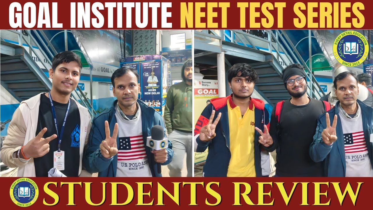 GOAL Institute NEET Test Series📚 | Student Feedback & Experience🔥 ...