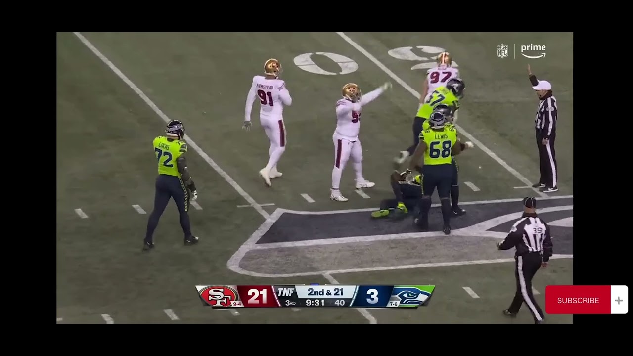 Nick Bosa with a very impressive sack!! What a fantastic way to get to ...