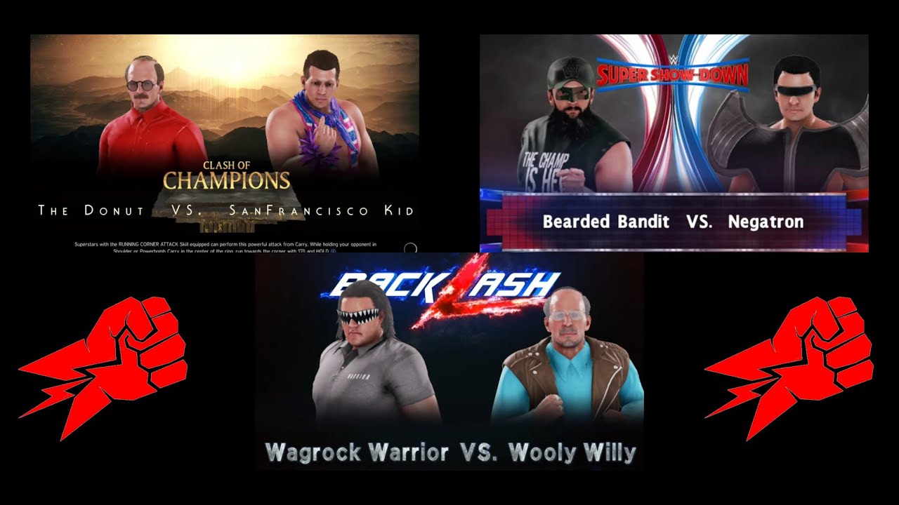Power Rasslin - Matches 2-4 - YouTube