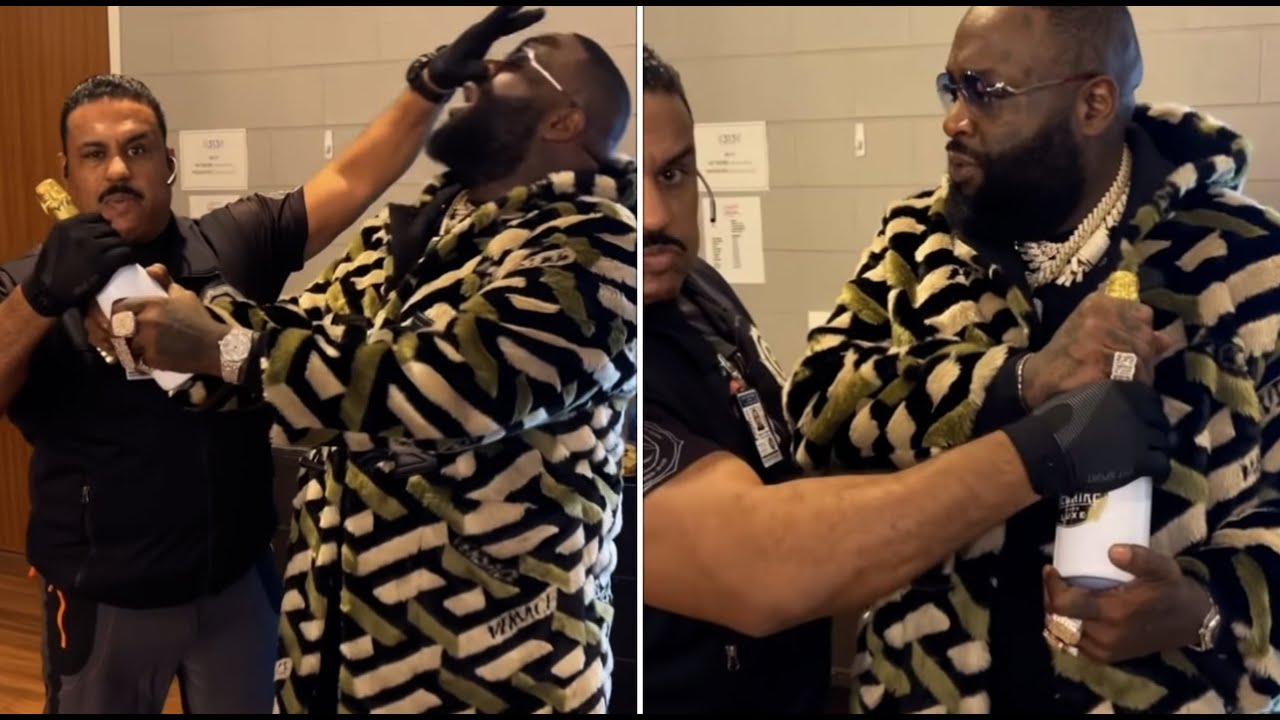 Rick Ross Gets HANDS PUT ON HIM By VIRAL Detroit Survival Trainer - YouTube