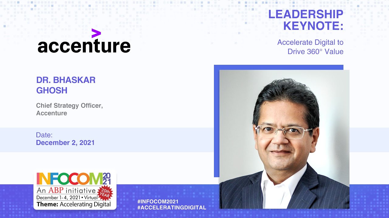 Guest of Honour | Inaugural Session | Dr. Bhaskar Ghosh | INFOCOM 2021 ...
