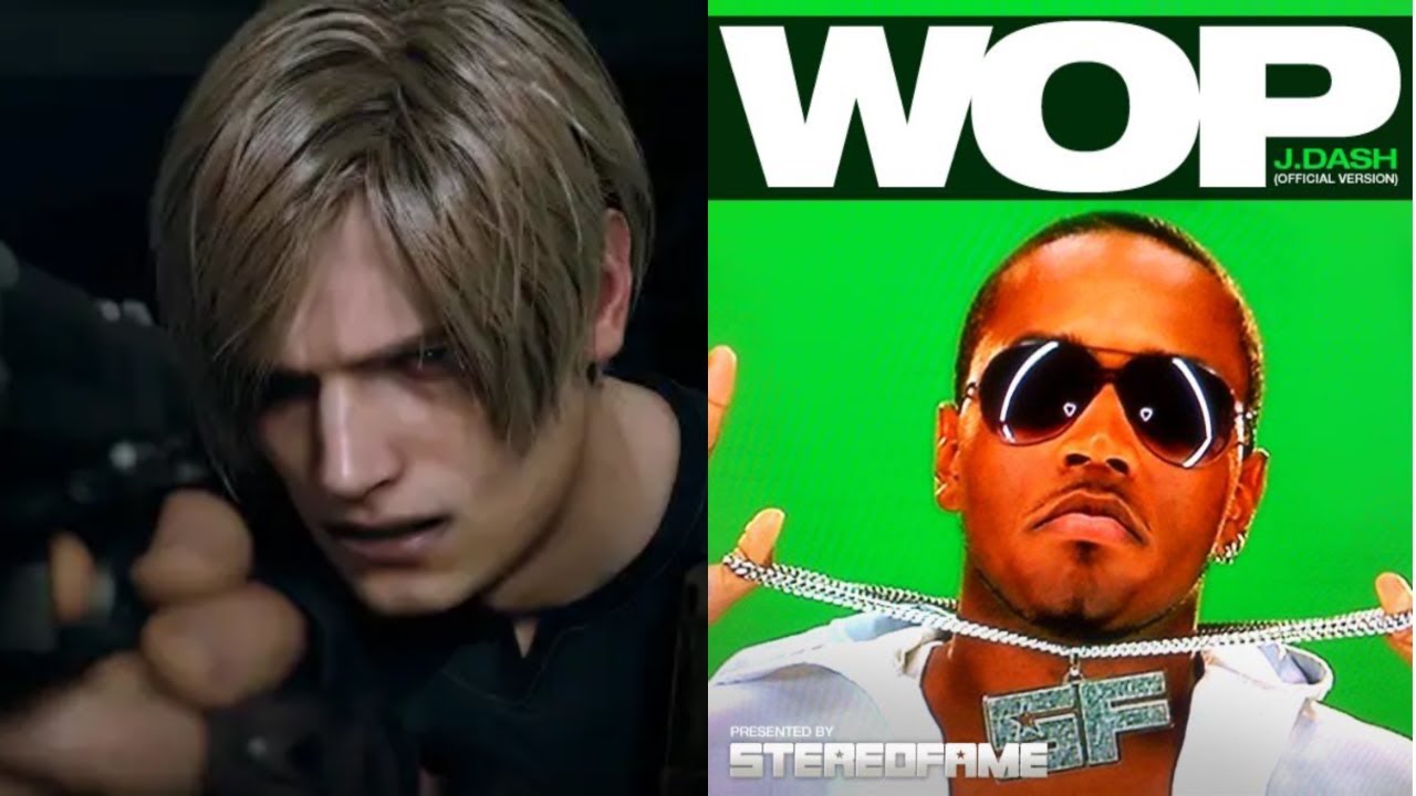 LEON S. KENNDY {WOP DANCE} - RESIDENT EVIL 4 REMAKE VR MODE - YouTube