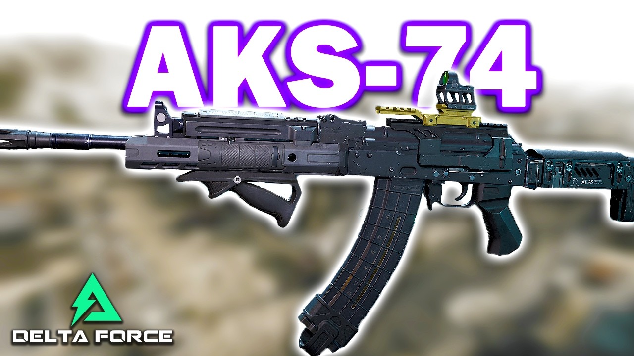 Delta Force: Best AKS-74 Loadout (it's a laser!) - YouTube