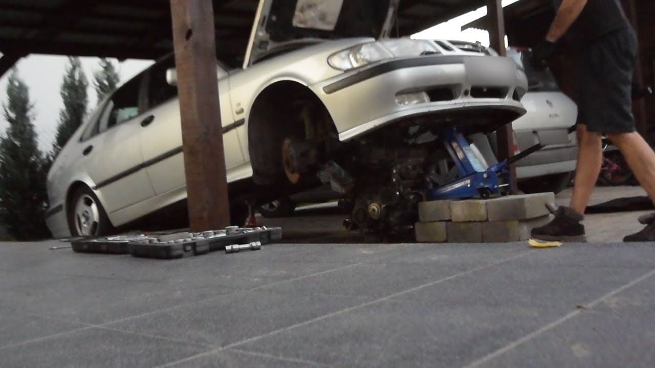 Projekt saab 400+ część 1: składamy silnik. Po taniości :) b204/b205 ...