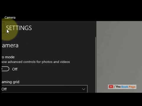How to turn on Pro Mode in Camera in Windows 11 - YouTube