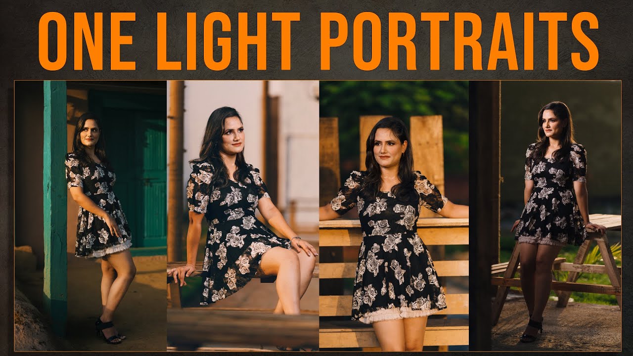 How to take portraits with off camera flash - YouTube