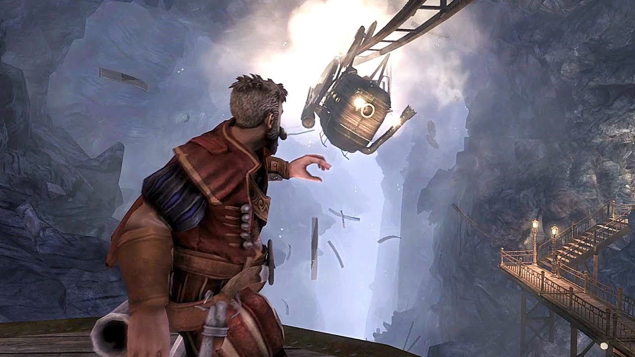 Fable III - Hobbes Attack Mistpeak Monorail - YouTube