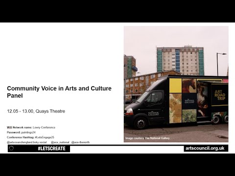 Community Voice in Arts and Culture Panel at Engaging Communities ...
