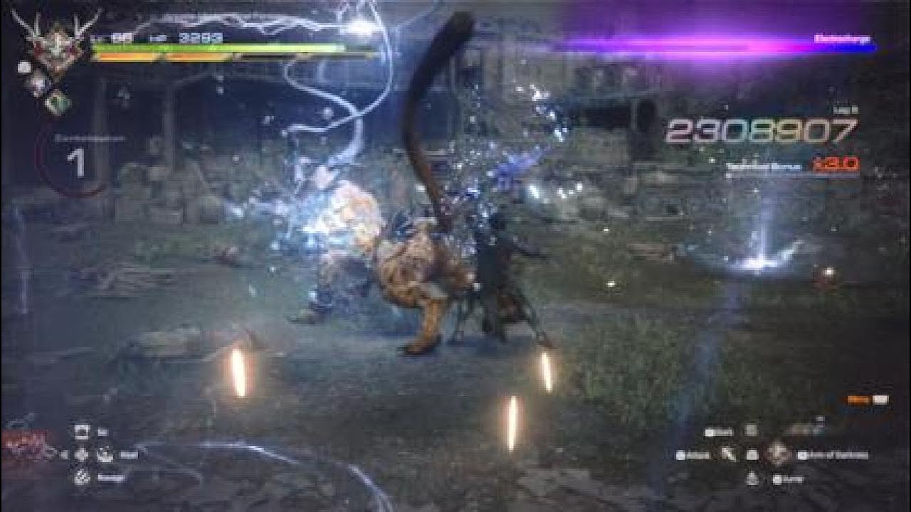 FF16 battle 45 - YouTube