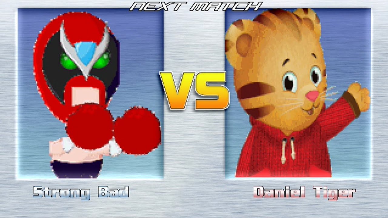 M.U.G.E.N BATTLES | Strong Bad vs Daniel Tiger | Homestar Runner vs ...