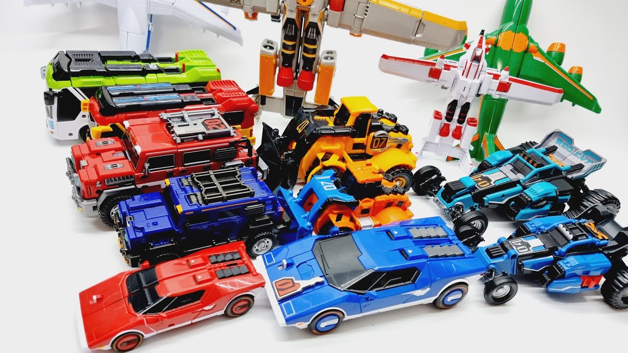 또봇V 우주수호대 로봇 장난감 변신 모음 Tobot V season3 all robot - YouTube