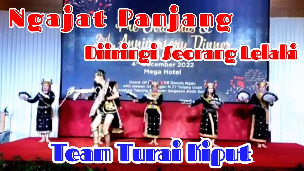 Ngajat Panjang Kaum Kiput - Kiput Long Dance (Team Kalai Fit Turai ...