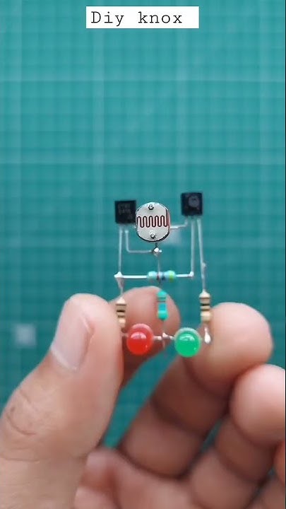 LDR Project | LDR Project with BC547 | Laser Security System Using LDR ...