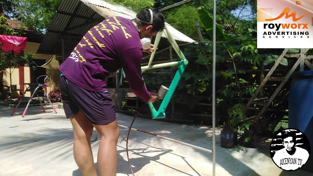 BIKE REPAINT SUNPEED MARS TRANSFORMATION - YouTube