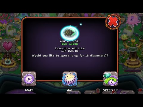 How to breed epic Cybob on water island in My Singing Monsters! - YouTube
