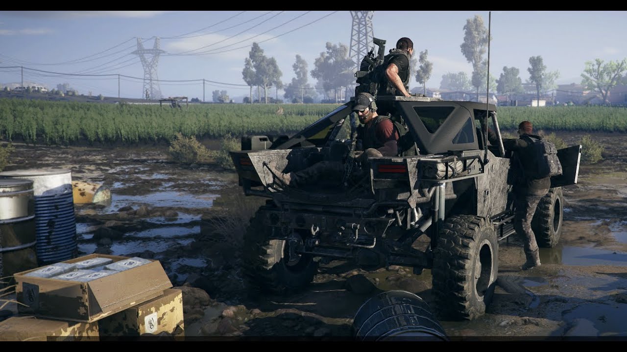 Tom Clancy's Ghost Recon Wildlands gasoline air plane steal gameplay ...