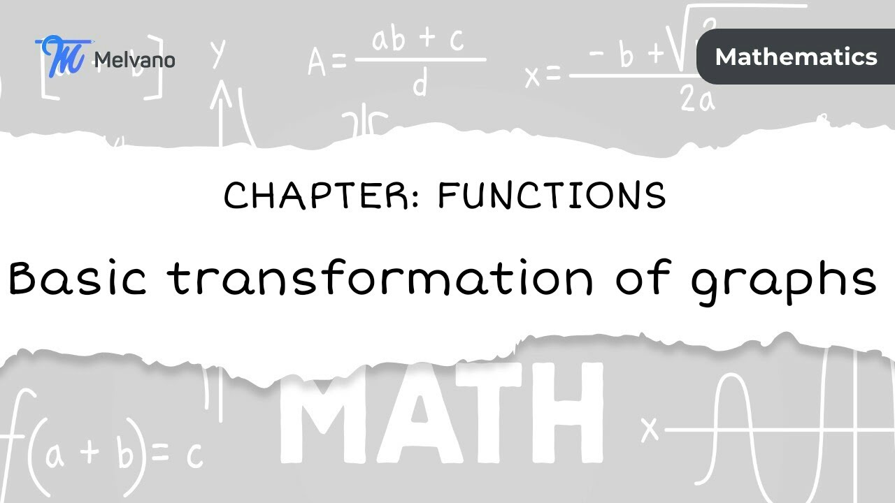Basic Transformation of Graph| Functions| Melvano app| JEE Mains| JEE Advanced| CBSE| ICSE| IIT ...