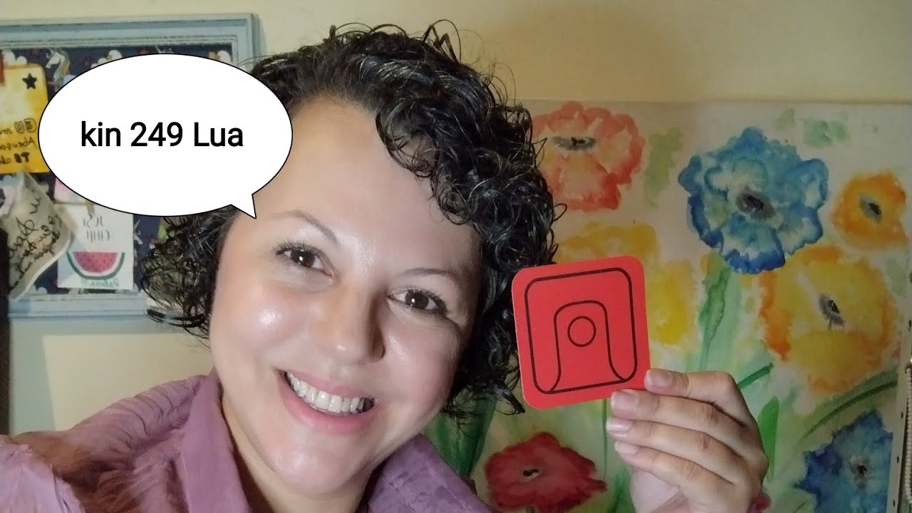 Kin 249 Lua Lunar Vermelha Energia do dia segundo o sincronário da paz. - YouTube