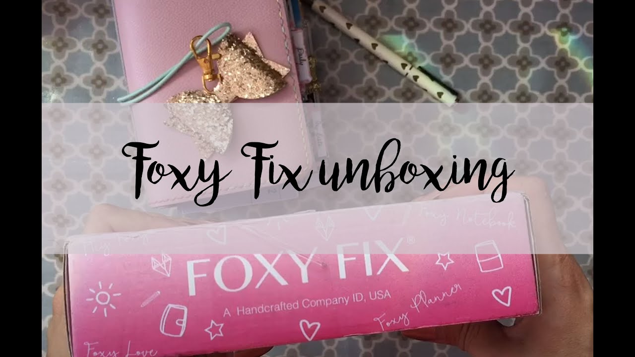 Foxy Fix unboxing - YouTube