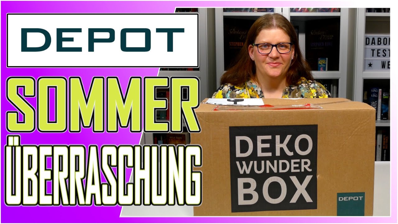 Deko Wunder Box Sommer von DEPOT - Sommerliche Überraschungsbox für 27 ...