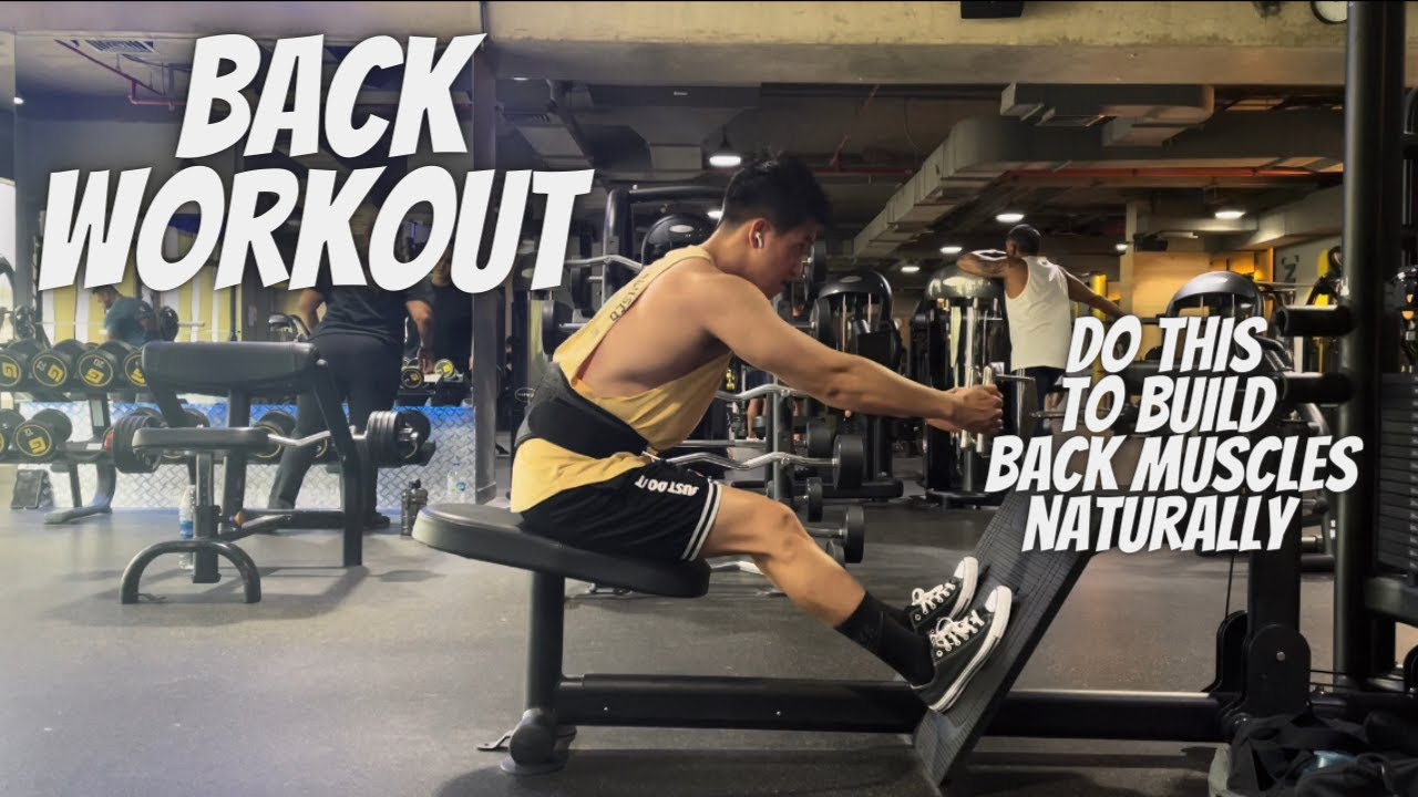Build back muscles try this workout - YouTube
