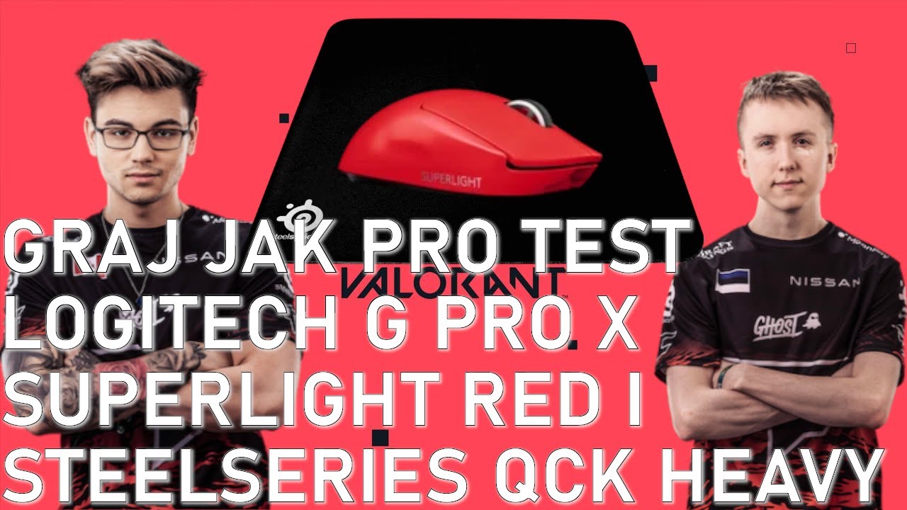 #6 Graj jak pro test steelseries qck heavy i logitech g pro x ...